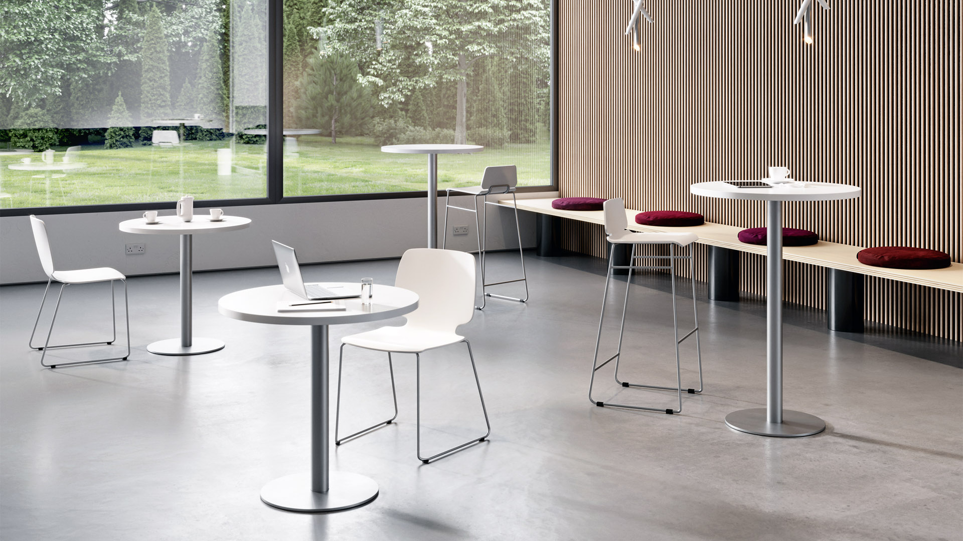 Sienna Square - Breakroom and Cafe Table Special-T