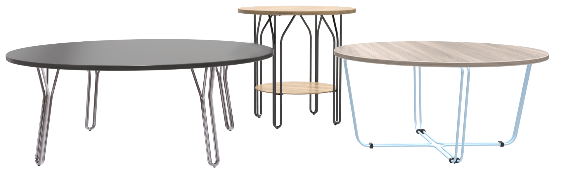 Bent Wire Series - Occasional Tables from Special-T