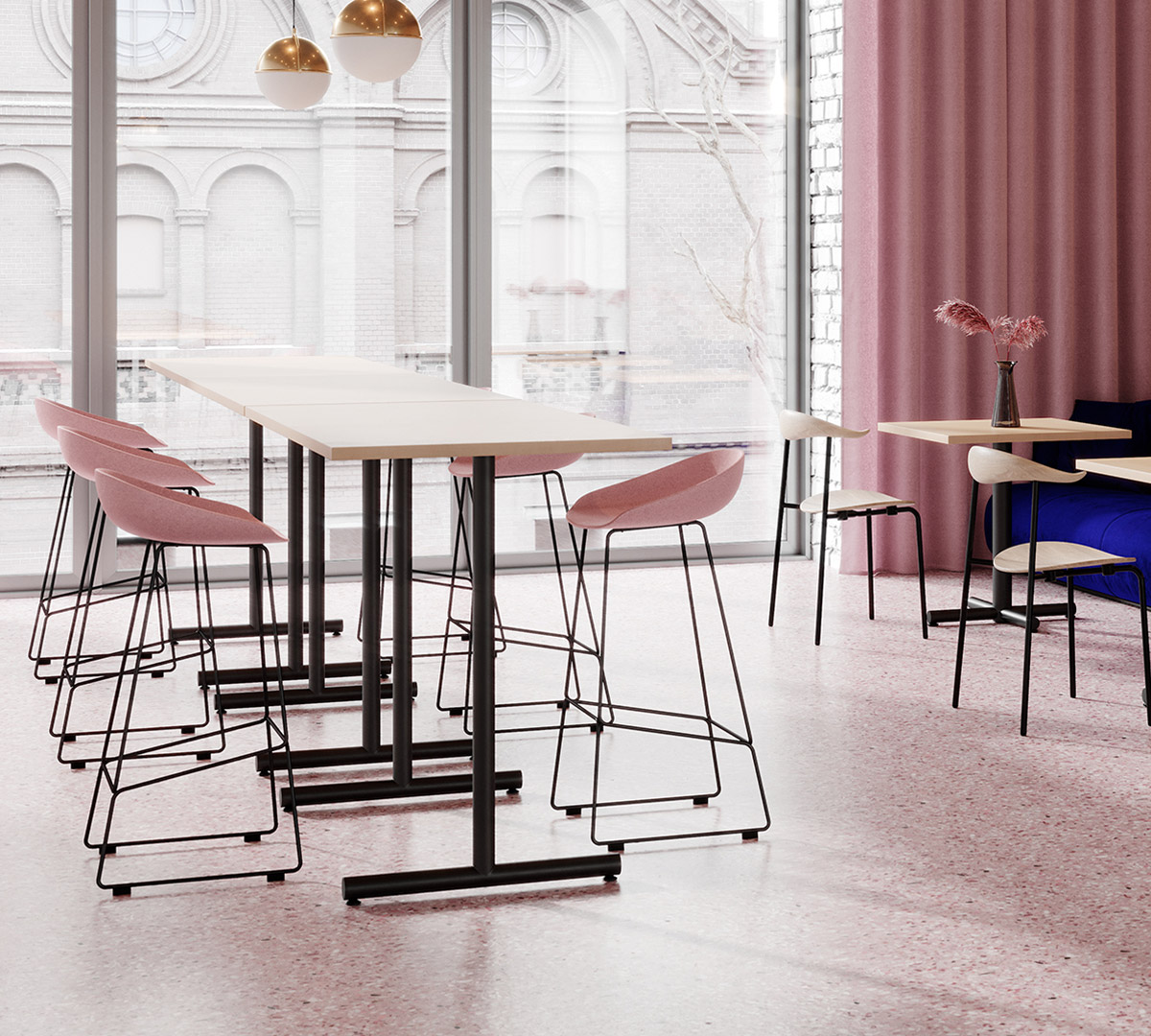 Kingston — Stationary and Flip & Nest Tables — Special-T